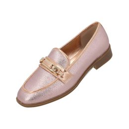 Palado Loafers in pink raffia | Gr.: 38