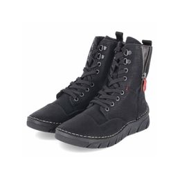 Rieker Schnürstiefel in schwarz | Gr.: 41
