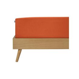 Schiesser Jersey-Spannbettlaken in Orange | Gr.: 180x200 cm