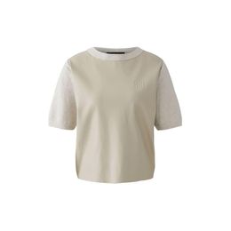 Oui Pullover in light beige mel | Gr.: 42
