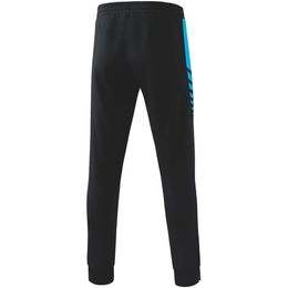 Erima Kinder Sweat Pants "Six Wings Worker Hose" in Schwarz | Gr.: 164