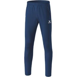Erima Kinder Sweat Pants "Trainingshose Mit Wadeneinsatz 2.0" in Blau | Gr.: 164