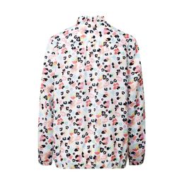 GOLDNER Kurzgr&ouml;&szlig;e: Zeitlose Bluse mit einzigartigem Druck in multicolor | Gr.: 22