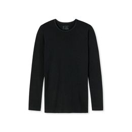 Schiesser Longsleeve 95/5 Originals in Schwarz | Gr.: XL
