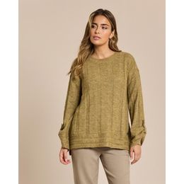 C'est Paris by C'est tout Pullover mit breiter Rippstruktur