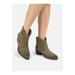 Felmini Wide Fit Stiefelette in Grün | Gr.: 41