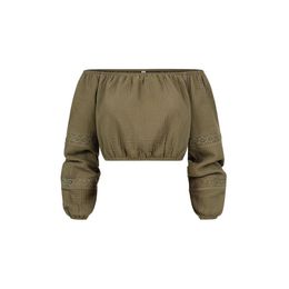 Only Cropped T-Shirts in olive | Gr.: L