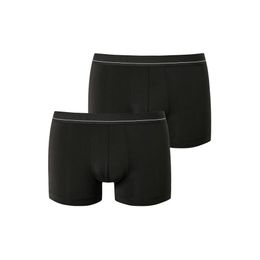 Schiesser Trunk Pure Micro in Schwarz | Gr.: S