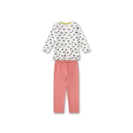 Sanetta Pyjama in Rosa/Weiß | Gr.: 104