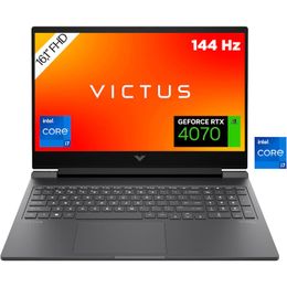 HP Gaming-Notebook »Victus 16-r1077ng« 40, 9 cm / 16, 1 ′′ Intel Core i7 GeForce RTX 4070 512 GB SSD schwarz