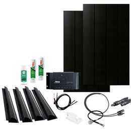 VICTRON ENERGY Solaranlage »Caravan Kit, Sun Pearl 200 W« schwarz