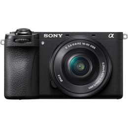 Sony Systemkamera »Alpha ILCE-6700 + 16–50-mm-Objektiv« 16-50mm SEL-P1650, 26, Bluetooth WLAN schwarz