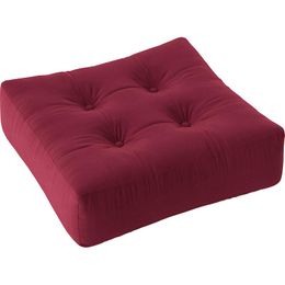 Karup Design Pouf &raquo;More Pouf&laquo; rot Stoff