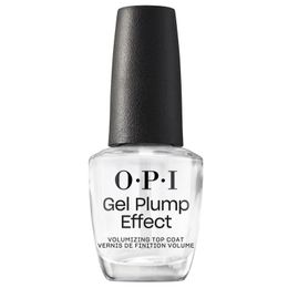 O.P.I OPI Überlack »Gel Plump Effect Top Coat« gelartiger Look, glänzend, voluminös, schnelltrocknend Transparent Verhindert das Verblassen der Farbe