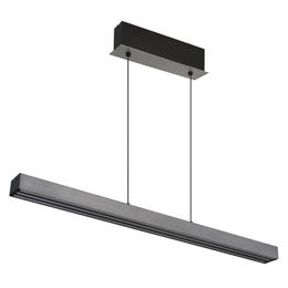 Globo LIGHTING LED-H&auml;ngeleuchte &raquo;ETHAN&laquo; LED-Modul 1 Stk. warmwei&szlig; - kaltwei&szlig; H&ouml;henverstellbar, Breite verstellbar, Touch Ein/Aus, Touchdimmer grau