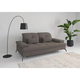 Sit & More sit&more 3-Sitzer &raquo;Amica, inkl. Sitztiefenverstellung und Armteilverstellung&laquo; wahlweise mit Kopfteilverstellung und Bettfunktion 100% Polyester