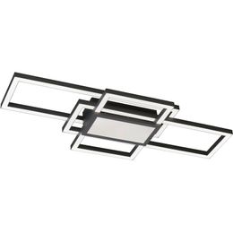 Fischer und Honsel FISCHER & HONSEL Deckenleuchte &raquo;Seth&laquo; LED-Modul 1 Stk. langlebige LED, dimmbar sandschwarz