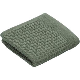 Vossen G&auml;stehandt&uuml;cher &raquo;Senses&laquo; leichte Waffelstruktur detox green Obermaterial: 100% Baumwolle B/L: 30 cmx50 cm