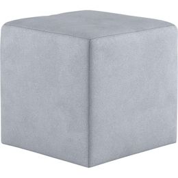 COTTA Hocker &raquo;Cuby&laquo; Sitzw&uuml;rfel, Cube, Sitzhocker grau 100% Polyester