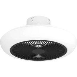 Eglo LED Deckenleuchte »SAYULITA Deckenventilator« LED-Modul 1 Stk. warmweiß - kaltweiß Deckenlampe, Ventilator dimmbar mit Fernbedienung, Timer, Ø...