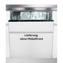 Beko vollintegrierbarer Geschirrspüler »BDIN16420« 12, 9 l 14 Maßgedecke transparent GlassShield - Glasschutzsystem