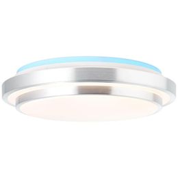 Brilliant Deckenleuchte &raquo;Vilma&laquo; LED-Modul 1 Stk. Farbwechsler LED Deckenlampe 52cm wei&szlig;-silber wei&szlig;-silber