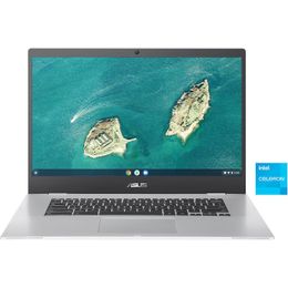 ASUS Chromebook »CX1 CX1500CKA-NJ0357« 39, 6 cm / 15, 6 ′′ Intel Celeron UHD Graphics 128 GB SSD Transparent Silber