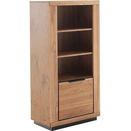 MCA LIVING Highboard »Greno Regal« 1 Stk. tlg. durchgehende Lamelle naturfarben