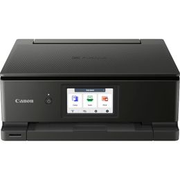 Canon Multifunktionsdrucker »PIXMA TS8750« 3in1 Tintenstrahl-Multifunktionsgerät mit 6 separaten Tintenpatronen schwarz Automatischer beidseitiger...