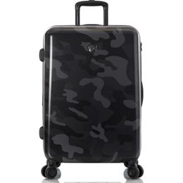 Heys Hartschalen-Trolley »Black Camo, 66 cm« 73 l 4 Rollen x Joachim Llambi Hartschalen-Koffer Volumenerweiterung Black Camo
