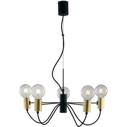 ECO-Light Pendelleuchte »AXON« E27 1 Stk. schwarz