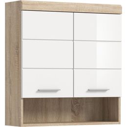 Inosign H&auml;ngeschrank &raquo;SIENA, Breite 74cm, 2 T&uuml;ren, 1 offenes F&auml;cher, MDF-Front&laquo; TOPSELLER!, in verschiedenen Farben erh&auml;ltlich, Badm&ouml;bel, Badschrank, 