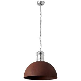 Brilliant Pendelleuchte »Frieda« E27 1 Stk. Hängelampe 51cm rostfarbend rostfarbend