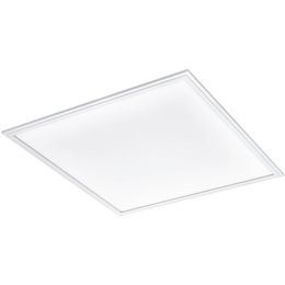 Eglo Deckenleuchte &raquo;SALOBRENA-Z&laquo; LED-Modul 1 Stk. warmwei&szlig; - kaltwei&szlig; App/Sprachsteuerung Alexa, 59,5x59,5x5cm, exkl. Fernbedienung wei&szlig;