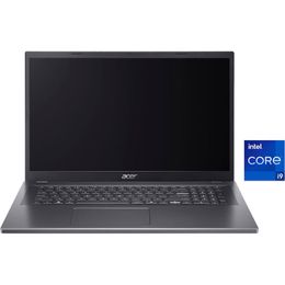 Acer Notebook »A17-51M-91QH« 43, 94 cm / 17, 3 ′′ Intel Core i9 Iris Xe Graphics 1.000 GB SSD Steel Gray Windows 11 Home (64 Bit)