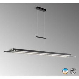 Fischer und Honsel FISCHER & HONSEL LED Pendelleuchte &raquo;Bill&laquo; LED-Modul 1 Stk. warmwei&szlig; - kaltwei&szlig; sand schwarz