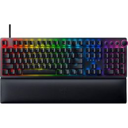Razer Gaming-Tastatur »Huntsman V2 Red Switch« (Fn-Tasten Gaming-Modus Handgelenkauflage Multimedia-Tasten USB-Anschluss) schwarz...