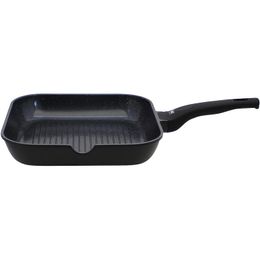 ELO Grillpfanne &raquo;Siloncast Grillpfanne 28 cm, mit gro&szlig;er Grillfl&auml;che&laquo; Aluminiumguss 1 Stk. tlg. antihaftbeschichtet, hitzeisolierender Stiel, f&uuml;r...