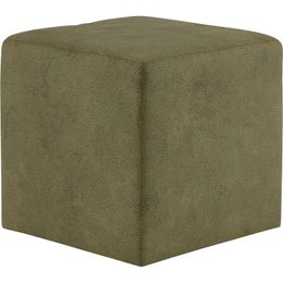 COTTA Hocker &raquo;Cuby&laquo; Sitzw&uuml;rfel, Cube, Sitzhocker gr&uuml;n 100% Polyester