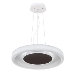 Globo LIGHTING LED-Hängeleuchte »GOFFI« LED-Modul 1 Stk. warmweiß - kaltweiß Pendelleuchte, Hängeleuchte, Durchmesser 50cm, Esszimmer weiß