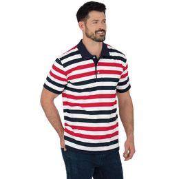TRIGEMA Poloshirt »Poloshirt aus DELUXE-Single-Jersey« 1 Stk. tlg. navy L L DELUXE-Single-Jersey