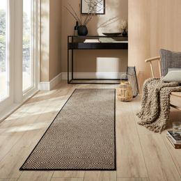 FLAIR RUGS Teppich »Jute Diamond, handgewebt, Handweb Teppiche« rechteckig 4 mm Höhe 100% Jute, schöne Sisaloptik, Wohnzimmer, Schlafzimmer,...