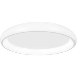 NOVA LUCE LED Deckenleuchte &raquo;ALBI&laquo; LED-Modul 1 Stk. Warmwei&szlig; wei&szlig;