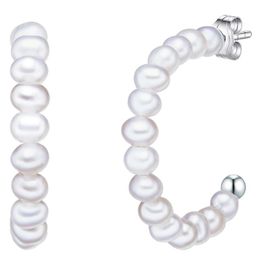 Valero Pearls Damen Paar Creolen &raquo;Set: VP757&laquo; f&uuml;r Damen