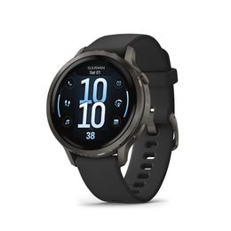 Garmin Smartwatch »Venu 4 41 mm« (3, 04 cm / 1, 2 ′′) Dunkelgrau/Schwarz