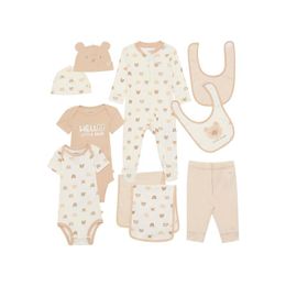 HUGGIES BABYWEAR Neugeborenen-Geschenkset »HGHN 10PC GIFT BOX SET« Set, 10 Stk. tlg. mit Bärchenmotiven GRANOLA 1 (56/68) 10-tlg. Baby Set von HUGGIES