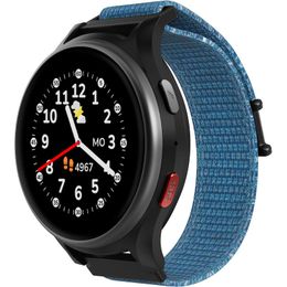 ANIO Smartwatch »6 Kinder Smartwatch inkl. congstar Prepaid-SIM« (2, 76 cm / 1, 09 ′′) RTOS blau
