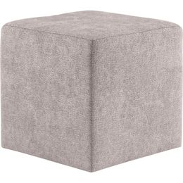 COTTA Hocker &raquo;Cuby&laquo; Sitzw&uuml;rfel, Cube, Sitzhocker grau 100% Polyester