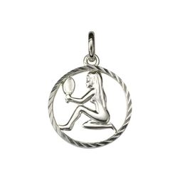 Vivance Kettenanhänger »925/- Sterling Silber Sternzeichen Jungfrau« () weiß one-size Sternzeichen-Anhänger Jungfrau