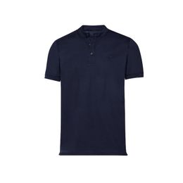 TRIGEMA T-Shirt »Henley Shirt mit Knopfleiste« 1 Stk. tlg. navy M M Poloshirt